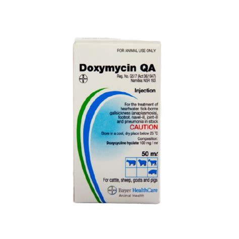 Doxymycin Qa Inj Ml Midlands Veterinary Wholesalers