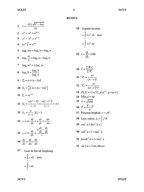 jadual rumus addmath spm pdf