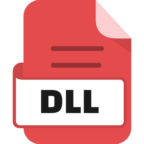 File Dll Color Red Icon Svg Vector And Png Free Download Uxwing