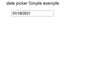 Learn Reactjs Date Picker With Examples