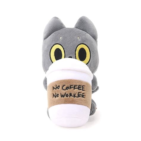 Hakongee 6 Plush Sitting With Giant Coffee Cup Hello Discount Store