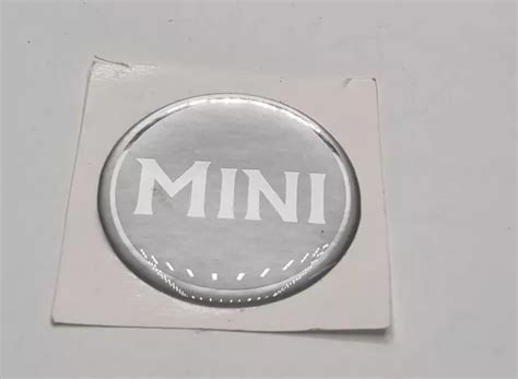 Rover Austin Cooper Mini Decal Wing Badge Centre Cap 42mm Silver