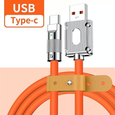 Jual Usb Kabel Data 120w 6a Usb Micro Type C Lightning Fast Chargeng
