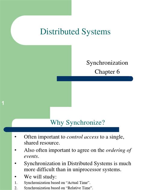 Chapter 5 Sysnchronization In Ds Pdf Database Transaction