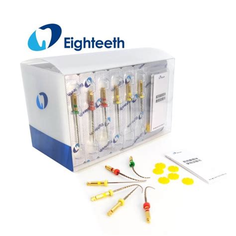 Eighteeth E Flex Ni Ti Wire Variable Pitch Memory Files Safe Curved