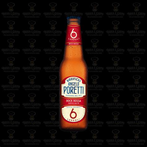 Poretti 6 Luppoli Bock Rossa Birra E Gusto