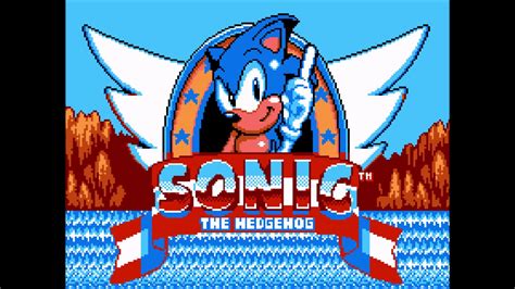 Sonic 1 Nes Improvement Ostsfx Title Screen Youtube