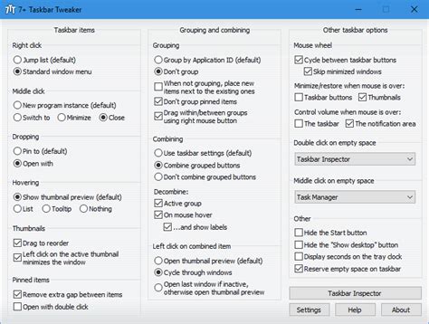 7 Taskbar Tweaker Ramen Software