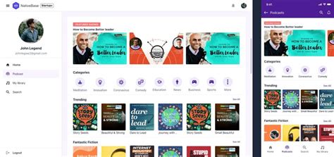 react and react native templates gluestack ui pro