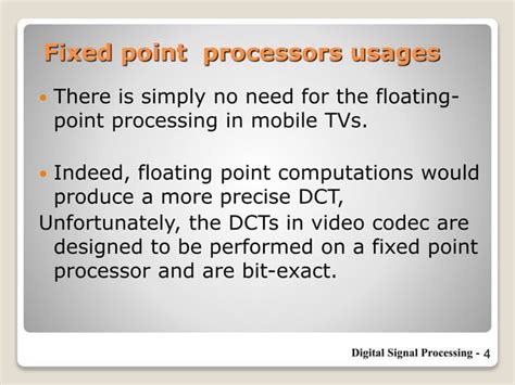 fixed point vs floating point ppt