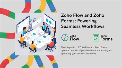 zoho flow and zoho forms powering seamless workflows