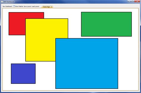 Java How To Use A Custom Layout With Jide Dashboard Stack Overflow