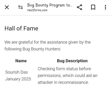 Sourish Das On Linkedin Ethicalhacking Bugbounty Penetrationtesting…
