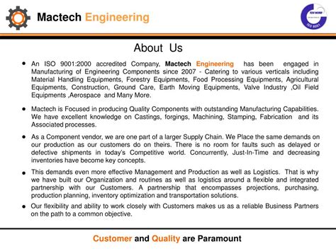 Ppt Mactech Engineering Powerpoint Presentation Free Download Id