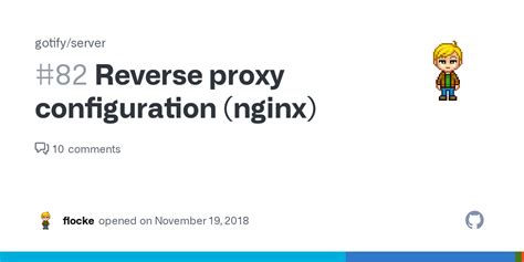 Reverse Proxy Configuration Nginx Issue 82 Gotify Server GitHub