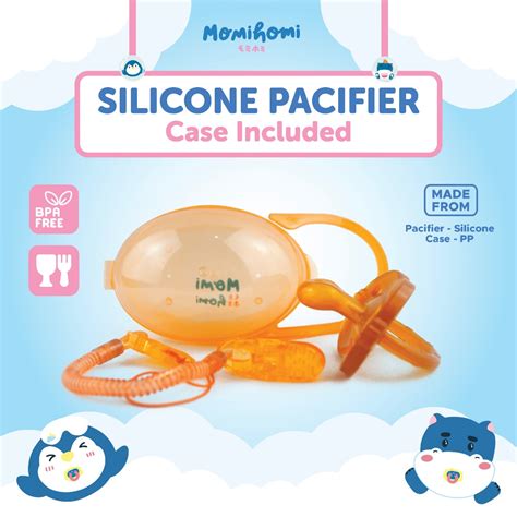Jual MOMI HOMI AUTHORIZED Teether Dot 01 Empeng Bayi Pacifier mainan ...