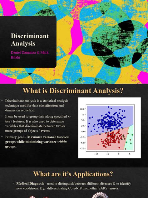 discriminant analysis presentation pdf covariance matrix cross