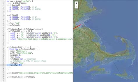 Epsg4326 Points Off From Correct Spot On Map Custom Tiles · Issue 6080 · Leafletleaflet