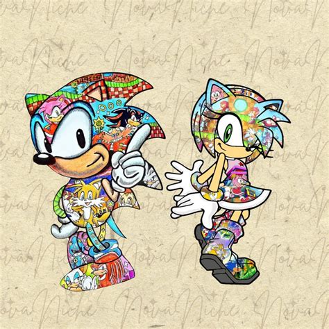 Sonic The Hedgehog Png Cliparts Bundle Png Cartoon Cliparts