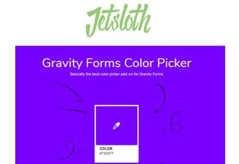 gravity forms color picker addon gpl v1 3 0 jetsloth