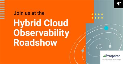 Prosperon On Linkedin Solarwinds Observability Solarwindsobservability…