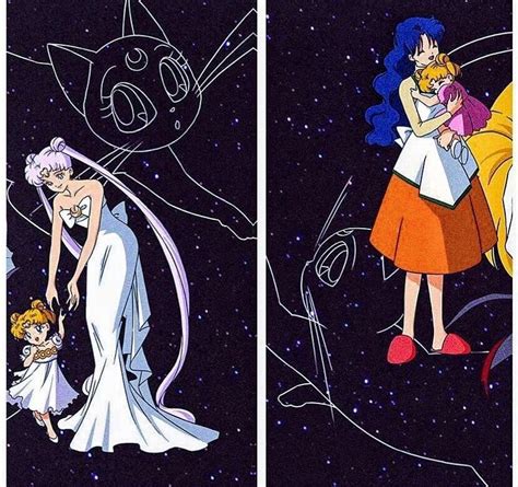Пин на доске Sailor Moon Art
