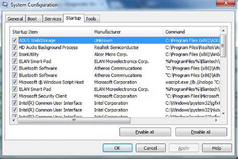 Safe To Remove Startup In Msconfig Windows 7 Forums