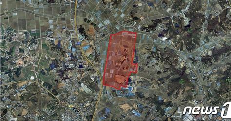 논산 국방산단 조성 예정지 2년간 토지거래 허가구역 재지정