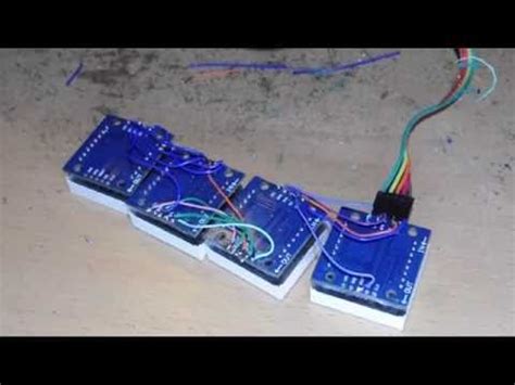 Arduino Tutorial LED Matrix Red 8x32 256 Led Driven By MAX7219 Or