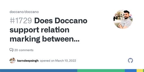 does doccano support relation marking between entities · issue 1729