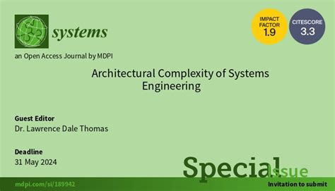Systems Mdpi On Linkedin Complexity Systemsengineering Systems Systemsdesign