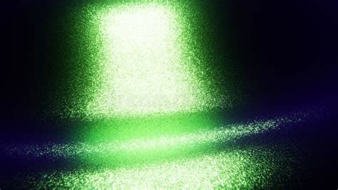 seamless loop abstract motion wallpaper of neon glitter green and