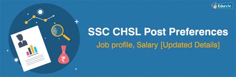 Ssc Chsl 2018 19 Post Preference Job Profile Salary Updated