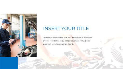 Auto Repair Shop Powerpoint Design Download