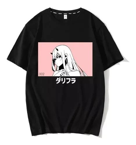 Camisa Camiseta Darling Franxx Zero Two Strelizia True Apus