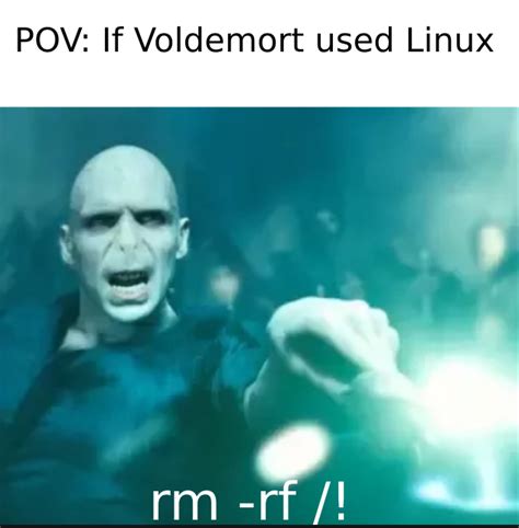 Harry Potter Linux Rlinuxmemes