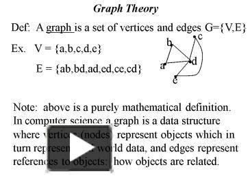 PPT Graph Theory PowerPoint Presentation Free To Download Id E NzU Z