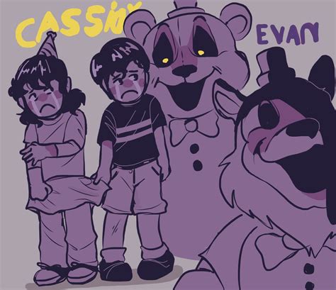Cassidy And Evan Fnaf Characters Inspiration Drawing Fnaf Fnaf Art