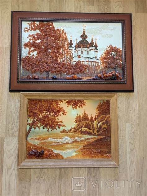 Картини з бурштину 115535660 купити Violity