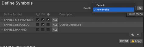 Define Symbols Manager
