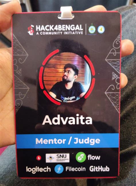 Advaita Saha On Linkedin Hack4bengal Hackathon Judgelife Fullcircle Innovation Techcommunity