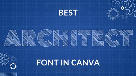 Engineering Lettering Font In Canva