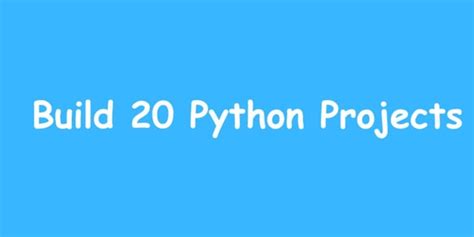 20 Exciting Python Project Ideas R Devto