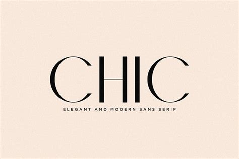 Chic: скачать шрифт и установить для веб-сайта и фотошопа бесплатно.
