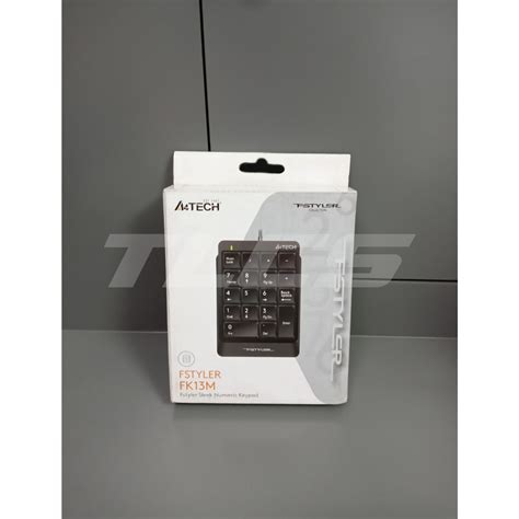 numeric keypad fk13m fstyler a4tech color black fk13m shopee