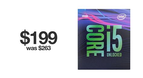 Black Friday 2019 Deal Intel Core I5 9600k Processor For 199 [ 64 Off]