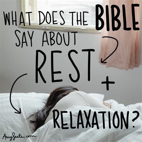 Discovering Peace In The Scriptures Top Bible Verses About Rest