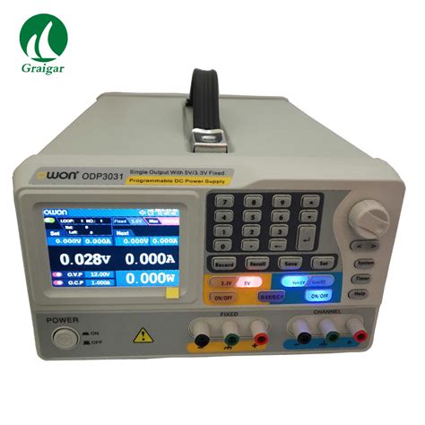 OWON ODP3031 Programmable DC Power Supply 1 Channel 105W Output 0 30V 0 3A LaserSE