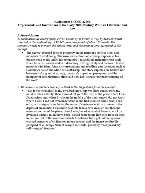 Assignment 8 Eng 2206 Part 1 Pdf
