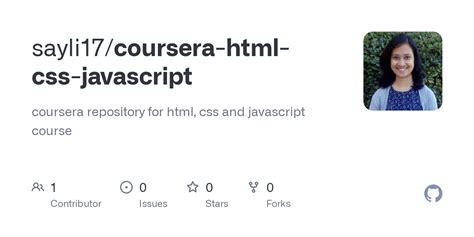 GitHub Sayli17 Coursera Html Css Javascript Coursera Repository For
